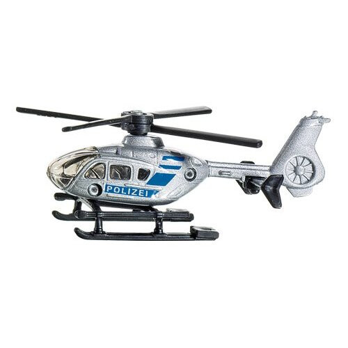 Siku Police Helicopter Die Cast Aircraft - 0807 Toy Vehicle - siku ...