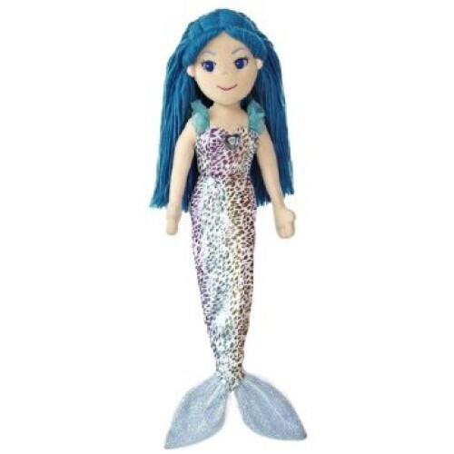 18" Sea Sparkles Mermaid Nerine Soft Doll - Aurora World 18inch Plush ...