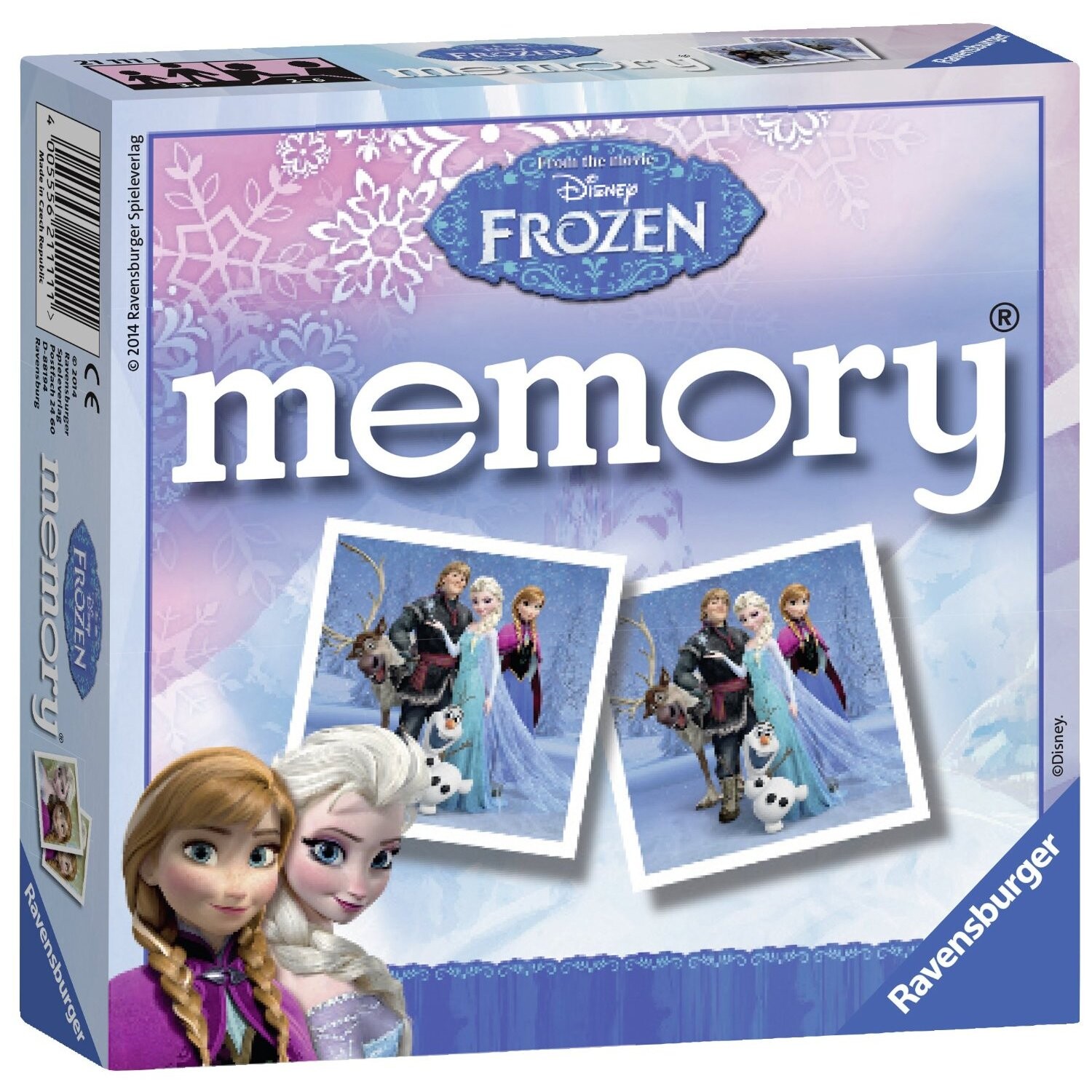 Mini Disney Frozen Memory Game - Ravensburger Diseny Card Family ...