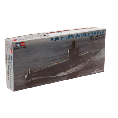 1:350 Pla Navy Type 035 Ming Class Submarine - Hobbyboss 1350 Hbb83517 ...