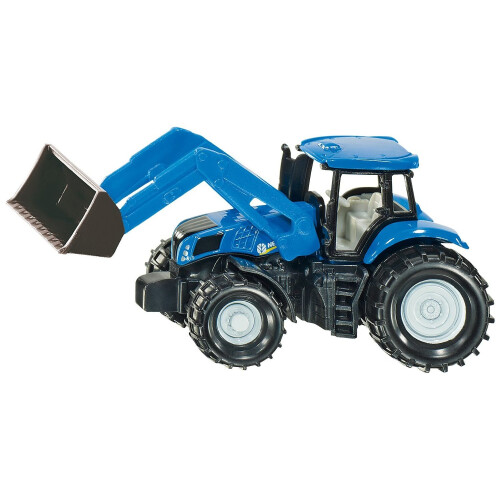 1:72 New Holland Tractor With Frontloader - Siku 1355 Model Toy - new ...