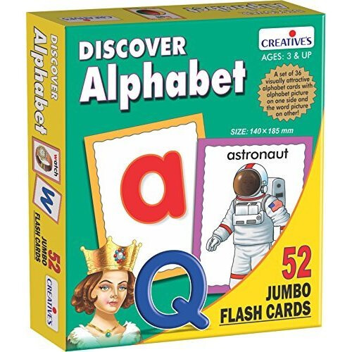 Creative Educational - Discover Alphabet (flash Cards) - Flash Cre0454 ...