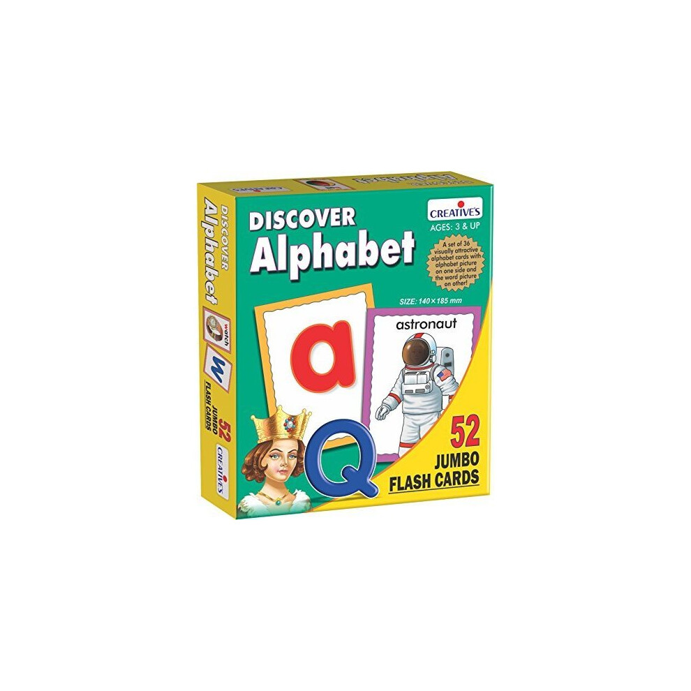 Creative Educational - Discover Alphabet (flash Cards) - Flash Cre0454 ...