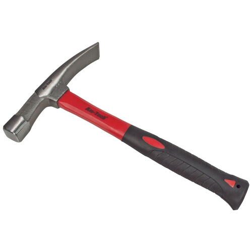 Brick Hammer With Fibreglass Shaft - 24oz Masonry Chipping Steel Head ...