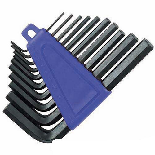 Silverline Hex Key Set 10pce 1/16" - 3/8" - Imperial 116 38 Allen Hk19 ...