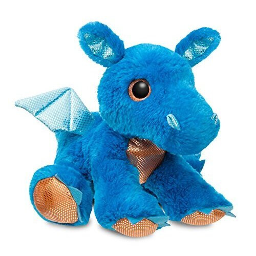 Aurora World 60859 Sparkle Tales Flash Dragon Soft Toy, Blue, 12-inch ...