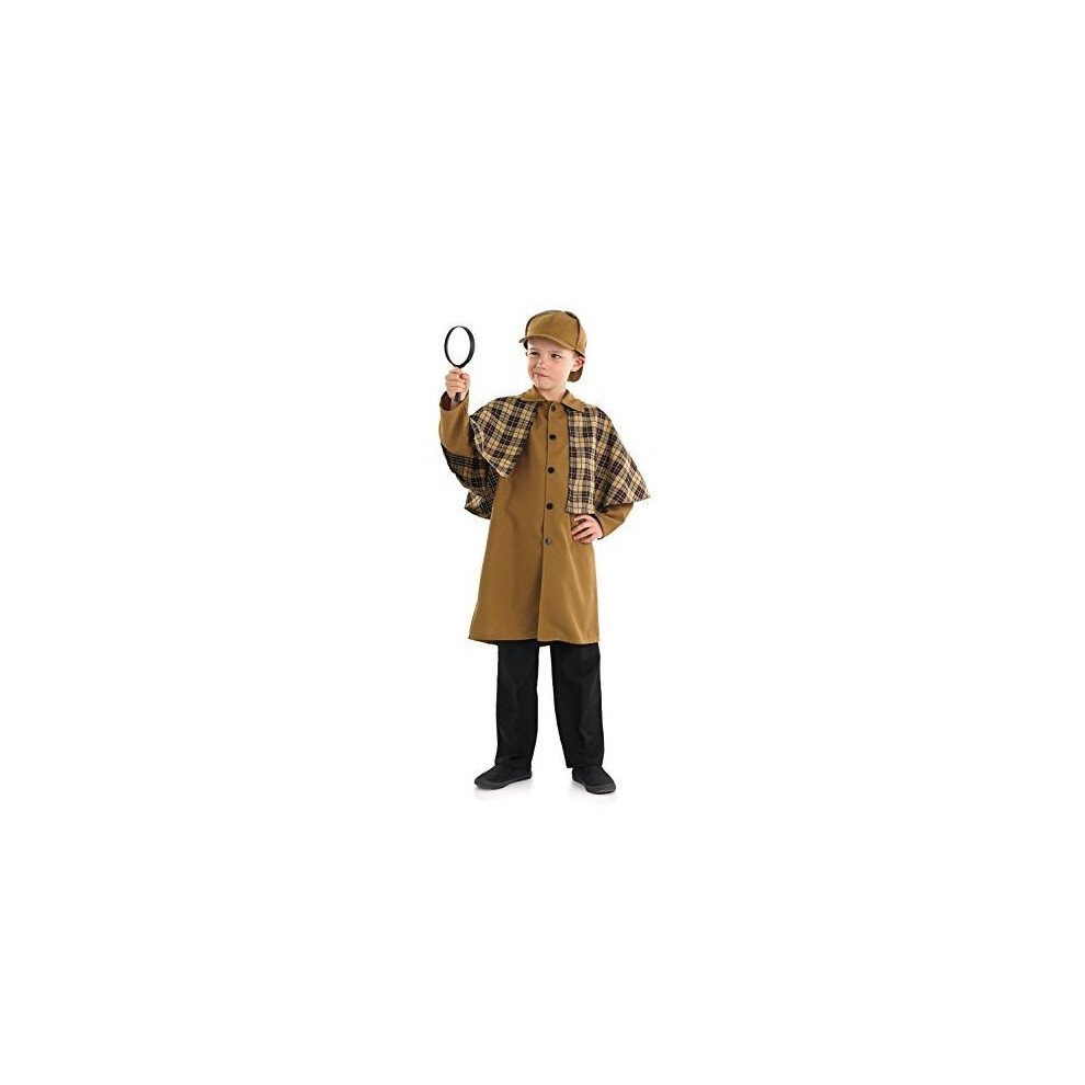 Victorian Detective - Childrens Fancy Dress Costume - XL - 148cm - Age ...