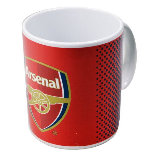 Arsenal Boxed Mug Fade Design - Football Club Official Ceramic Coffee ...
