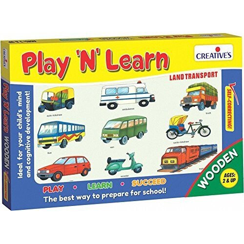 Creative Educational - Play'n' Learn – Land Transport - Play Cre0337 ...