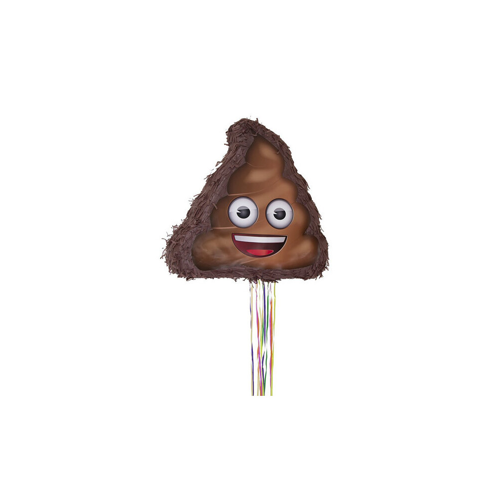 Poop Emoji Pinata, Pull String - Pinata - emoji pinata poop pull string ...