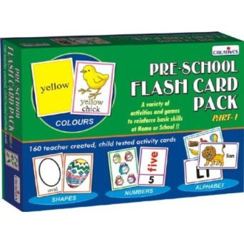 Creative Pre-school Flash Card Pack 1 Educational Activity - Preschool ...