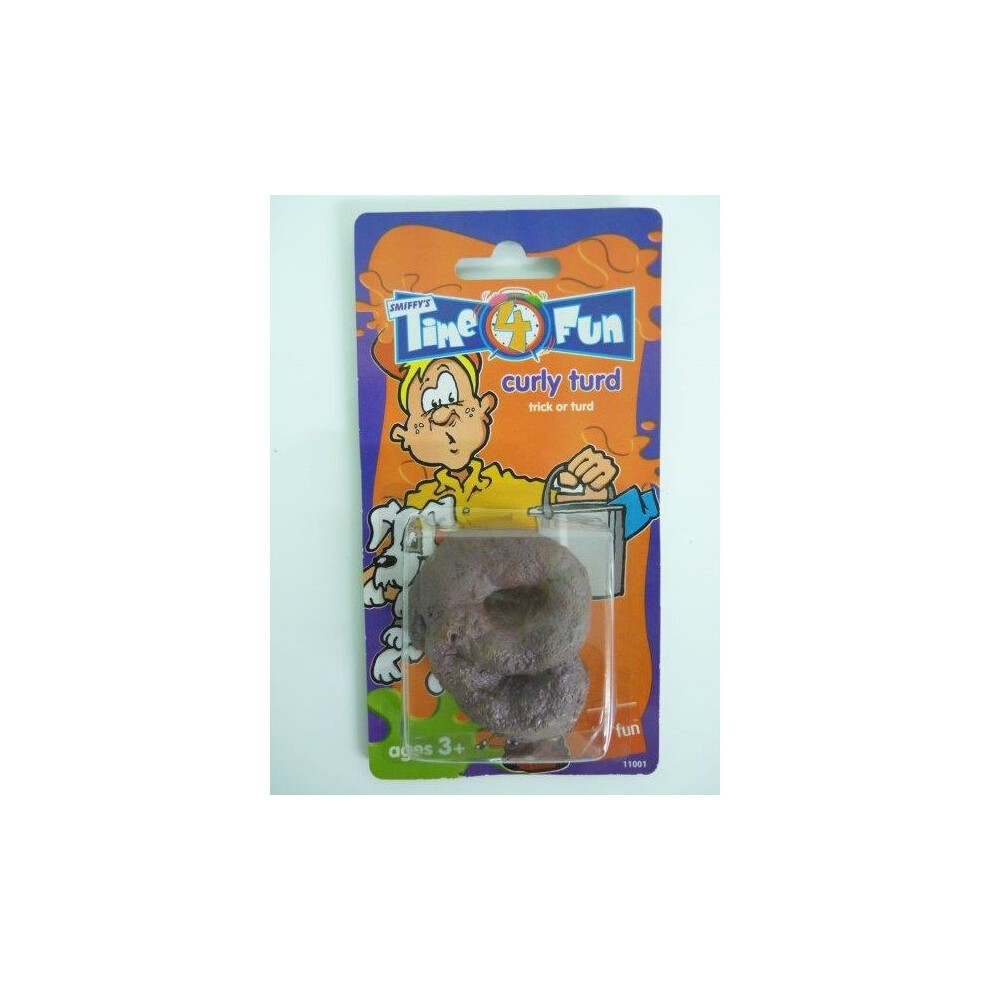 Curly Turd Fake Poo Prank - Time 4 Fun Joke Funny Trick Fancy Dress ...