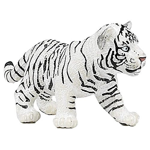 Papo White Tiger Cub Figure - Wild New 50048 Animals - papo white tiger ...