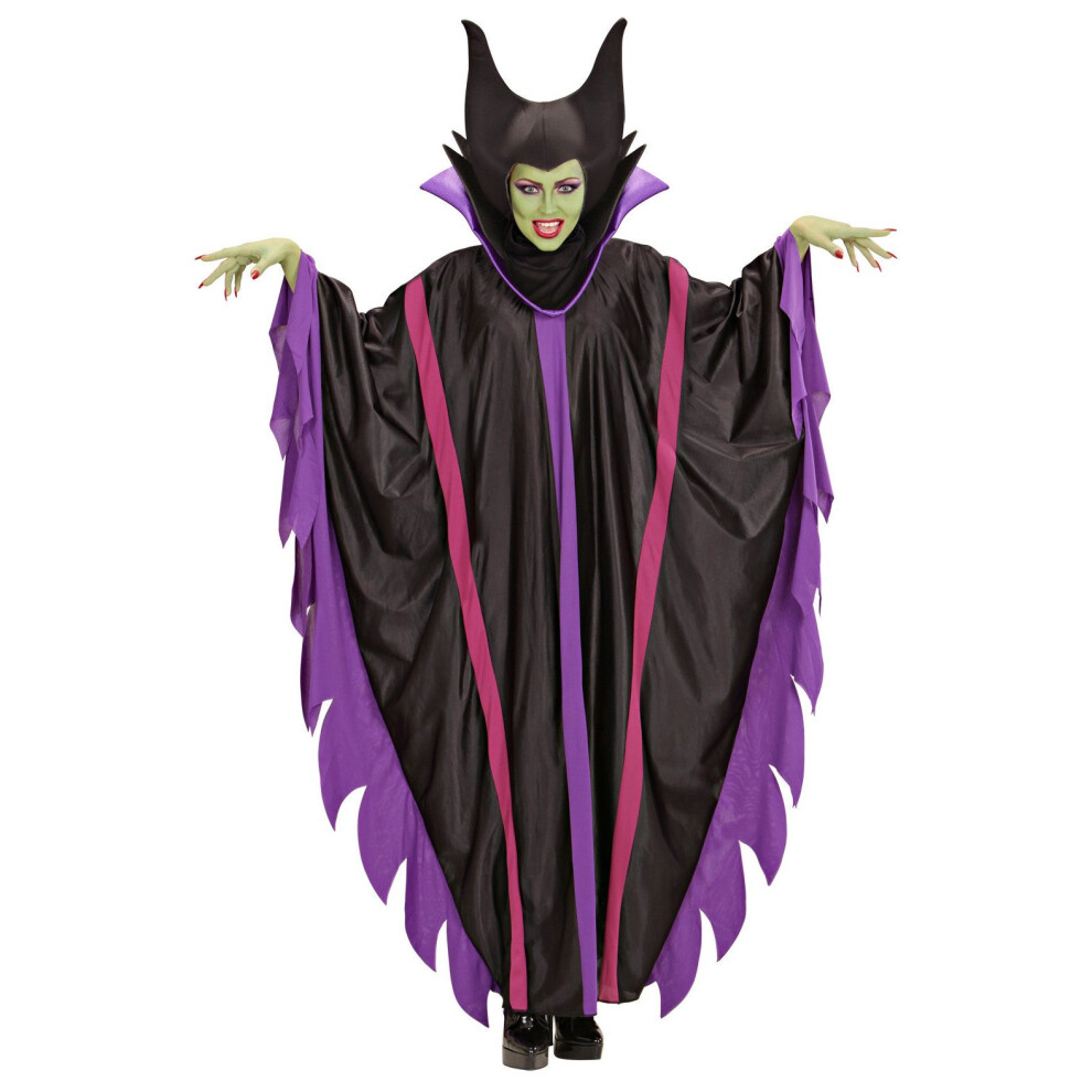 Medium Ladies Malefizia Costume - Fancy Dress Evil Queen Womans Female ...