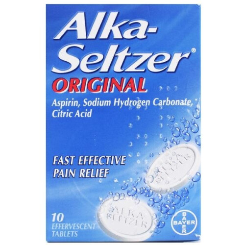 Alka-Seltzer Original Effervescent Tablets 10 on OnBuy
