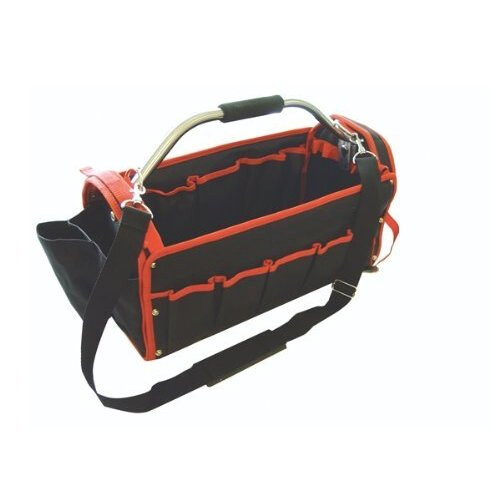 Amtech N0150 Tool Box, Clear, 23-inch - Caddy Bag Heavy Duty Carry ...