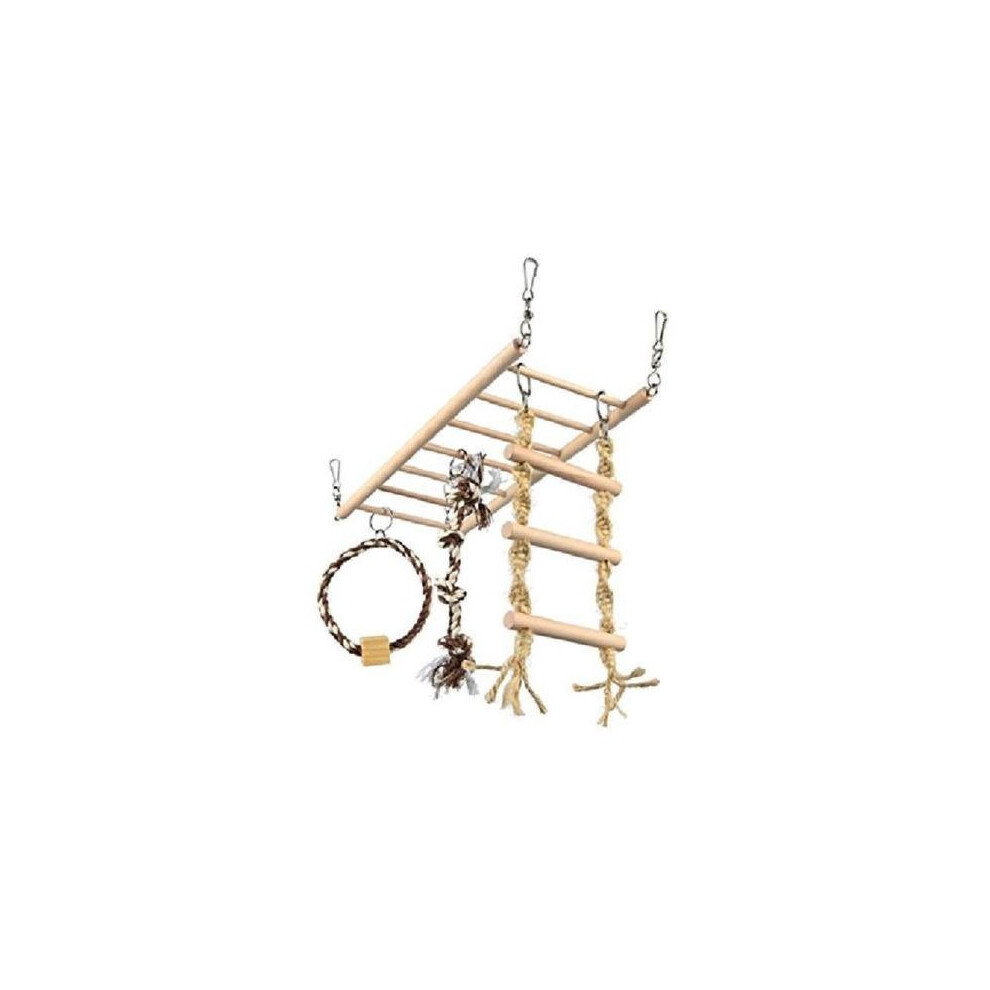 Suspension Bridge, 35 × 15cm - Bridge Trixie Hanging 6905 Toy Ladder ...