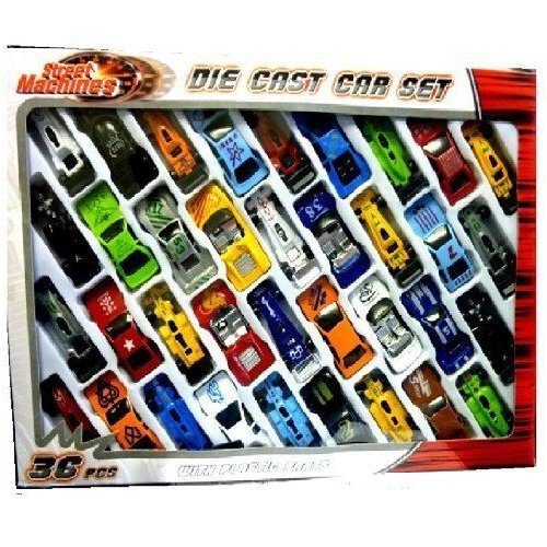 36 Pcs Die Cast Car Model Set F1 Convertible Racing Cars Kids Toy Play ...