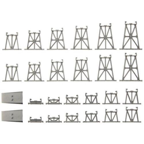 Bachmann Industries Graduated Trestle Track Set, N Scale, 26-Piece on OnBuy