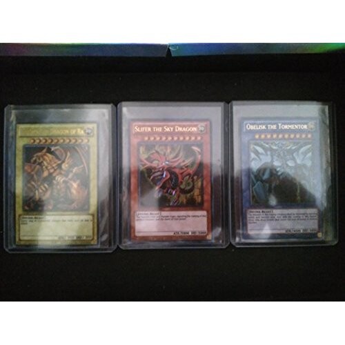 YuGiOh Legendary Collection Ultra Rare God Card Set of 3 Egyptian God ...