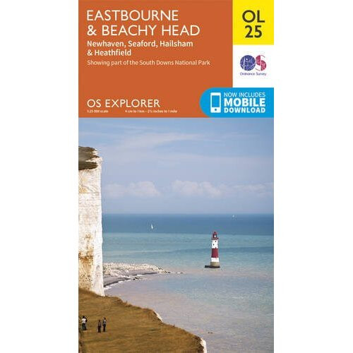 OS Explorer OL25 Eastbourne & Beachy Head (OS Explorer Map) on OnBuy