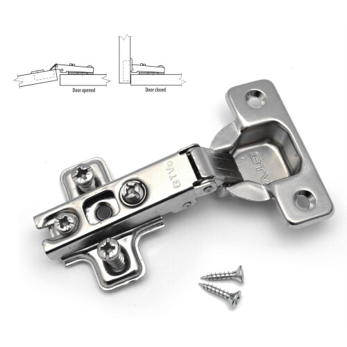 STANDARD KITCHEN CABINET DOOR HINGE 35 mm + EU screws on OnBuy