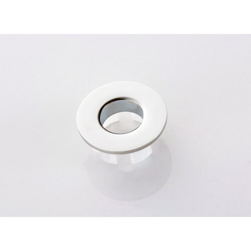 (Chromed Brass) Basin Sink Overflow Cover Insert Hole Trim Various ...