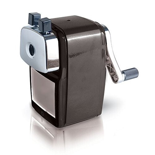 Helix Metal Desktop Sharpener for Standard and Jumbo Pencils (Assorted ...