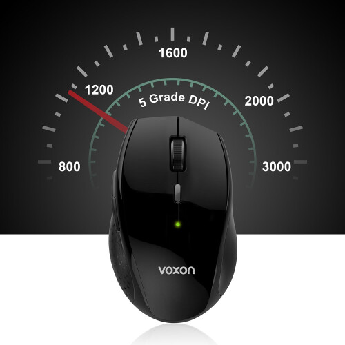 VOXON 3000DPI Bluetooth Wireless Mouse, 24 Month Battery Life on OnBuy