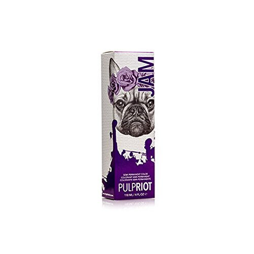 Pulp Riot Semi-Permanent Hair Color for Unisex, Jam Violet, 4 Ounce on ...