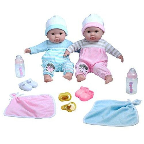Berenguer Boutique TWINS 15a Soft Body Baby Dolls 12 Piece Gift Set with Open Close Eyes Perfect for Children 2 on OnBuy