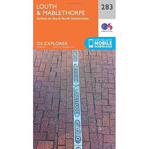 OS Explorer Map (283) Louth and Mablethorpe (OS Explorer Paper Map) (OS ...