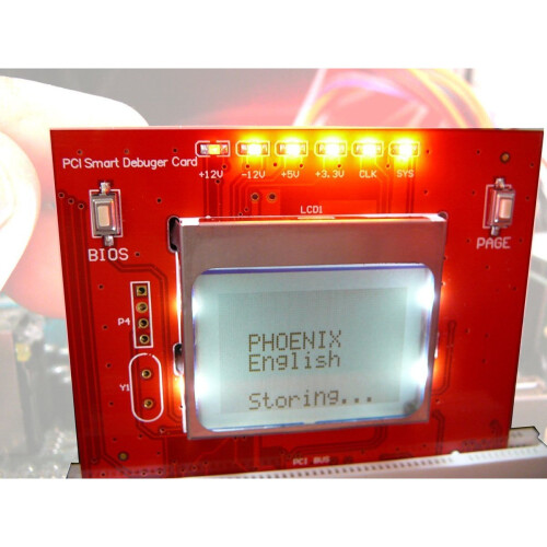 BIOS CPU RAM Test PCI PC Analyzer Tester Diagnostic Card LCD Display on ...