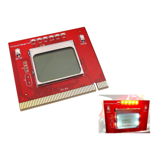 BIOS CPU RAM Test PCI PC Analyzer Tester Diagnostic Card LCD Display on ...