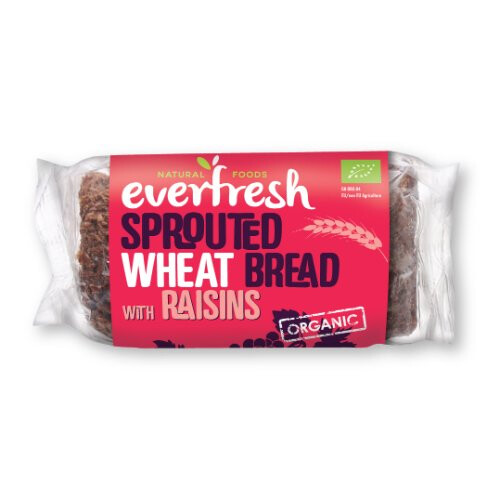 Everfresh Sprouted Wheat & Raisin Bread 400g on OnBuy