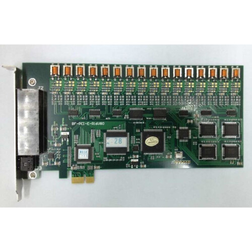 16 CH Channels PCI-Express PCIE Telephone Call Recording Card Board on ...