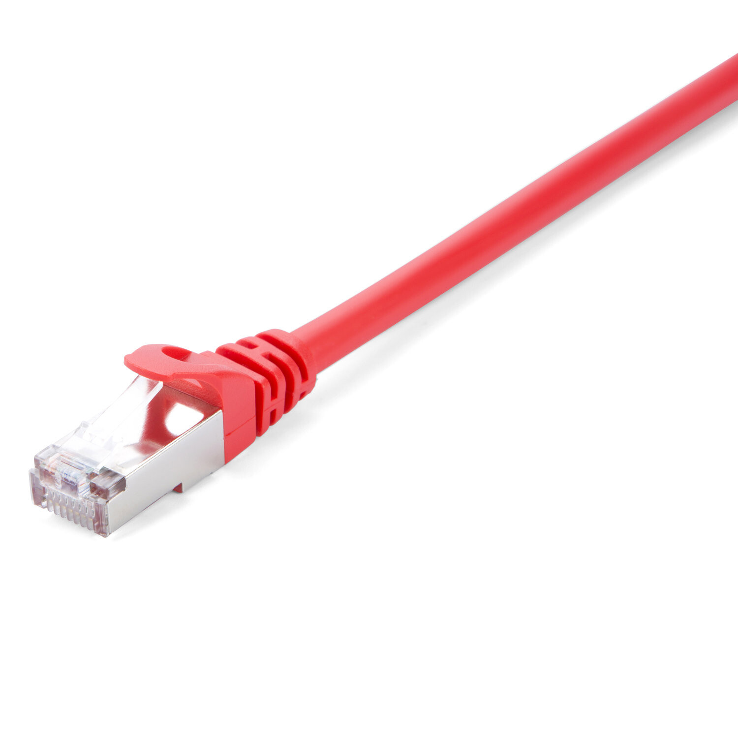 Câble réseau V7CAT6STP-03M-RED-1E - 3m CAT 6 pour Modem, Routeur ...