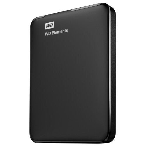 Western Digital WD Elements Portable 1500GB Black external hard drive ...