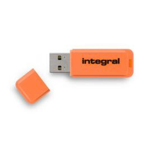 Integral Neon 64GB 64GB USB 2.0 USB Type-A connector Orange USB... on OnBuy