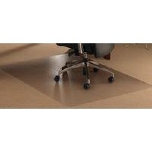 Floortex Polycarbonate chair mat, 48 x 60, clear desk pad on OnBuy