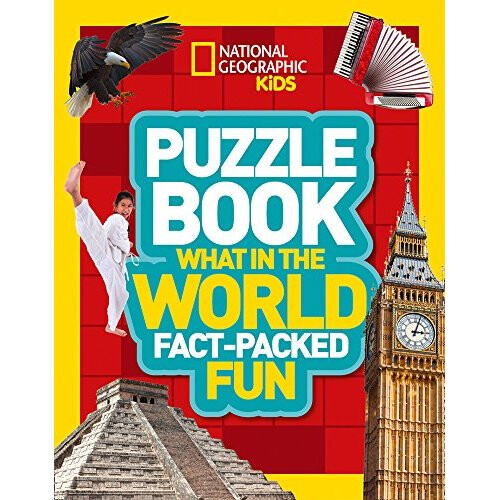 Puzzle Book What in the World: Brain-tickling quizzes, sudokus ...