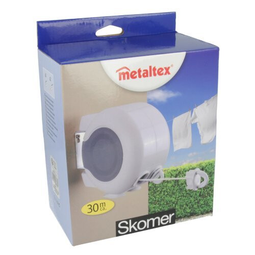 Metaltex Double Line 30m Outdoor Retractable Washing Line on OnBuy