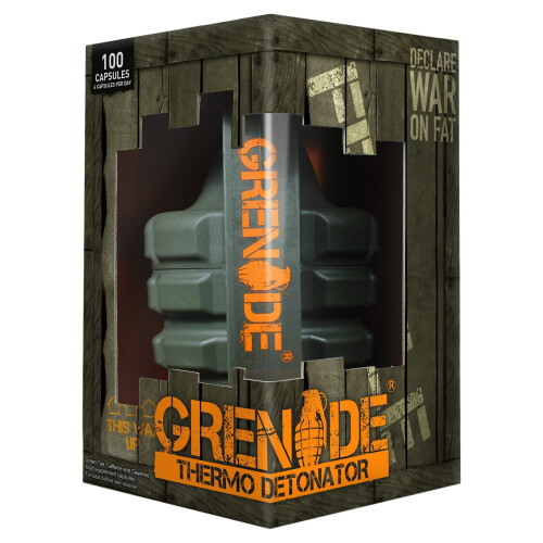 Grenade Thermo Detonator Weight Management Supplement - Tub of 100 ...
