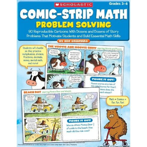 Comic-Strip Math: Problem Solving: 80 Reproducible Cartoons with Dozens ...