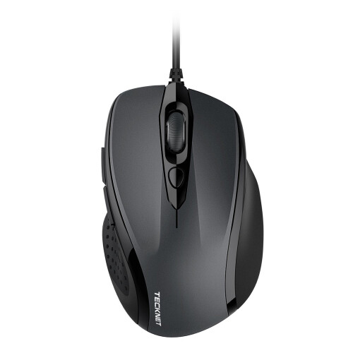 TeckNet Pro S2 High Performance Wired USB Mouse, 6 Buttons, upto ...