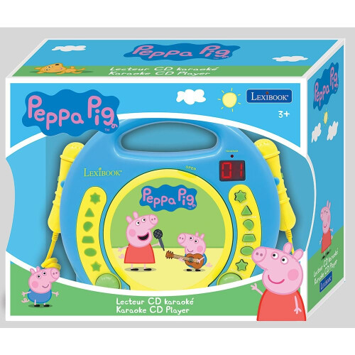 Lexibook RCDK100PP Peppa Pig Children's Portable CD Player with ...