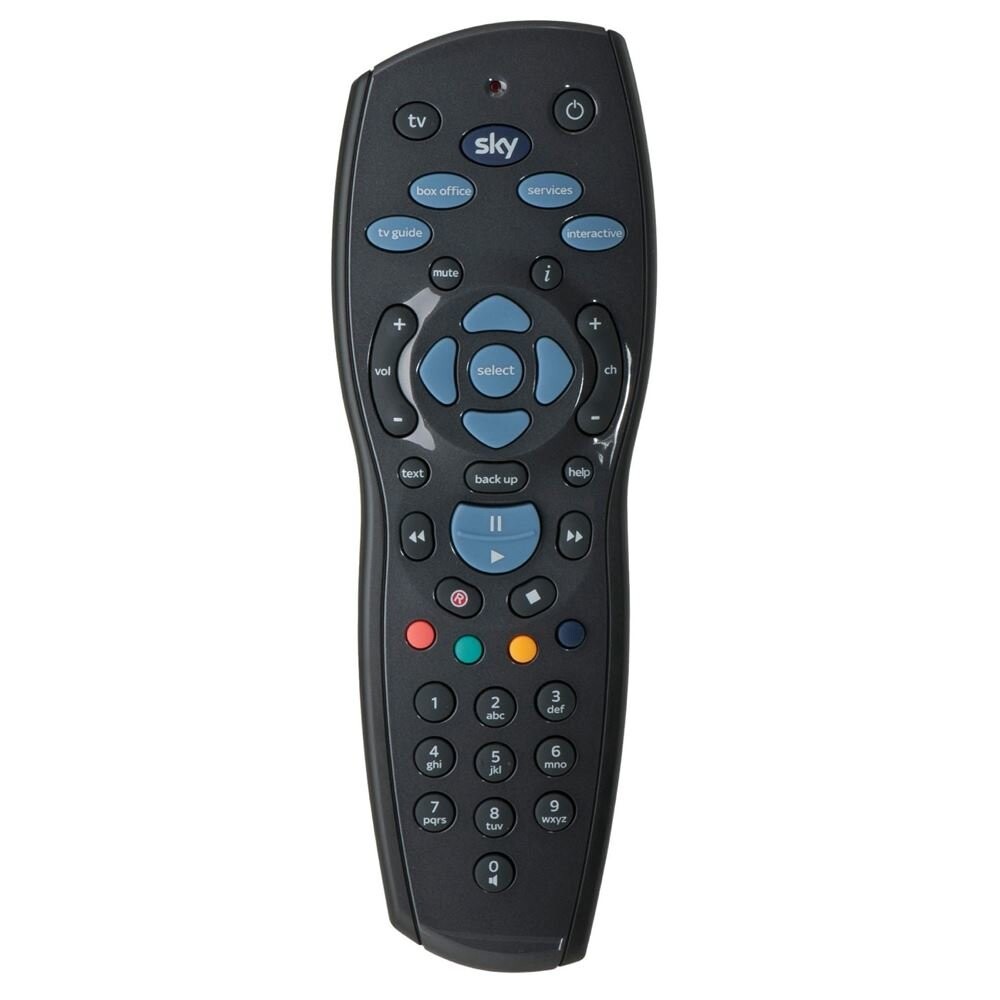 Sky SKY125 Sky Plus HD 1TB TV Remote Control - GunMetal on OnBuy