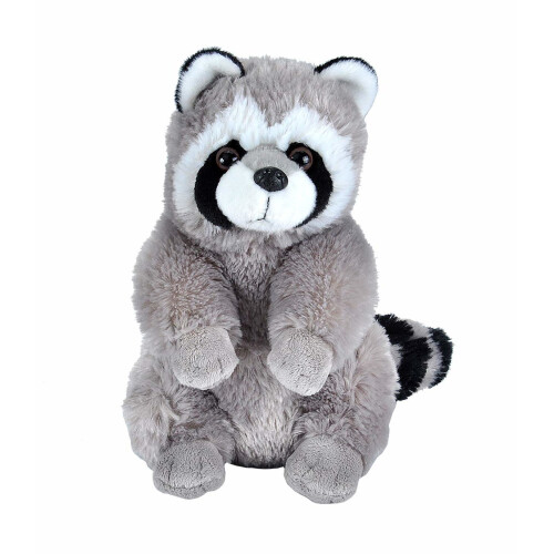 Wild Republic Raccoon Plush Soft Toy, Cuddlekins Cuddly Toys, Gifts for ...