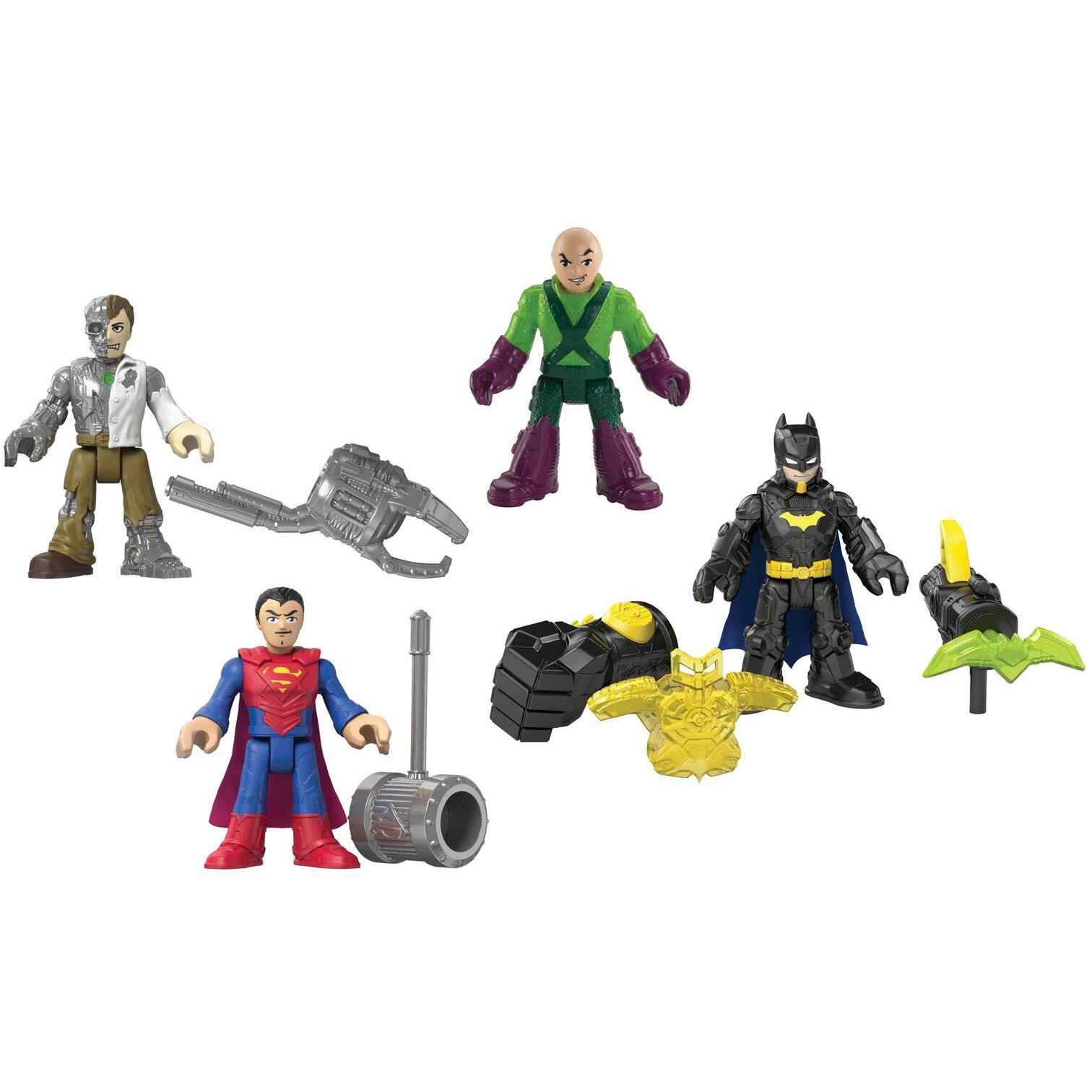 Fisher Price Imaginext DC Superheroes & Villains Figures (Featuring ...