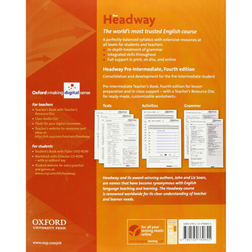 New Headway: Pre-Intermediate A2-B1: Teacher's Book + Teacher's ...